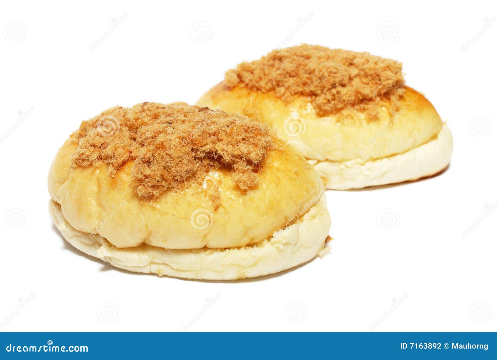 Chicken Floss Bun stock photo. Image of bread, cereal - 7163892