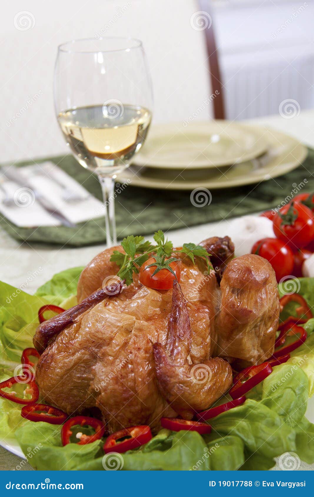 Chicken food stock photo. Image of grill, dinner, cuisine - 19017788