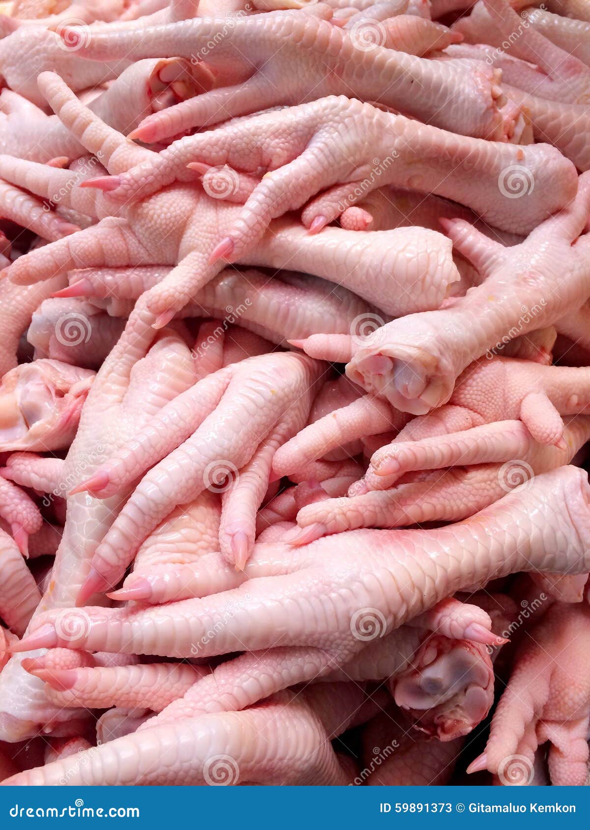 Chicken Foot stock image. Image of foot, food, market - 59891373
