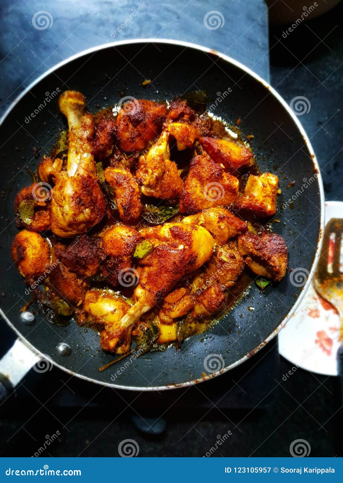 Chicken fry stock image. Image of kerala, food, fried - 123105957