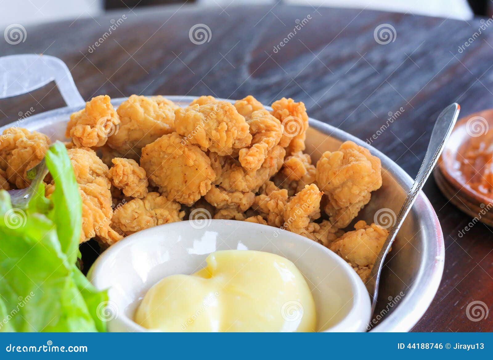 Chicken fry pop stock photo. Image of traditional, vegetable - 44188746