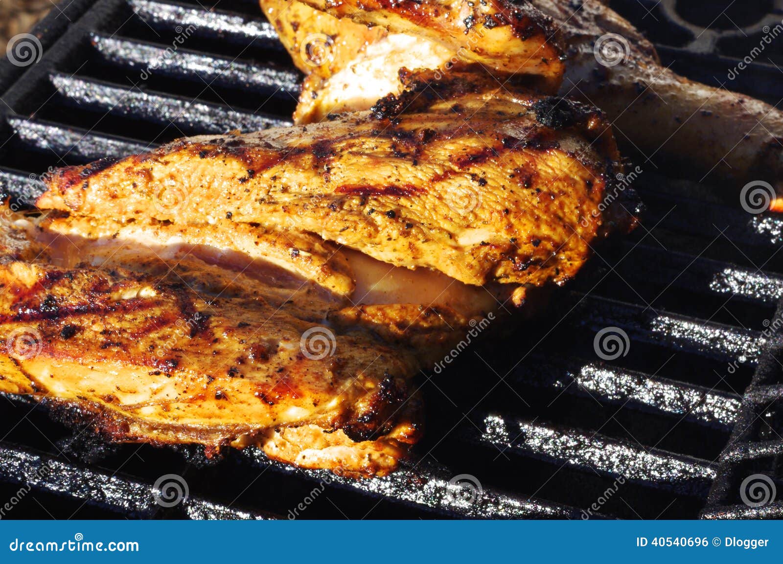 Chicken Inasal Or Lechon Manok. Favorite Dish Of Filipinos Stock ...