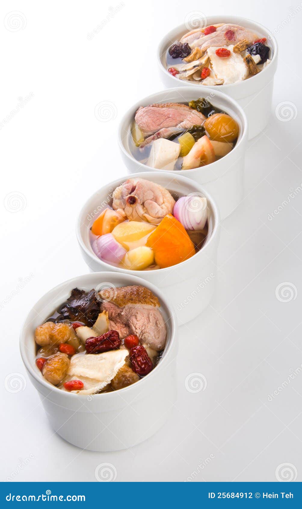 Chicken and Herb Soup, Chinese Food Style. Stock Photo - Image of asian ...