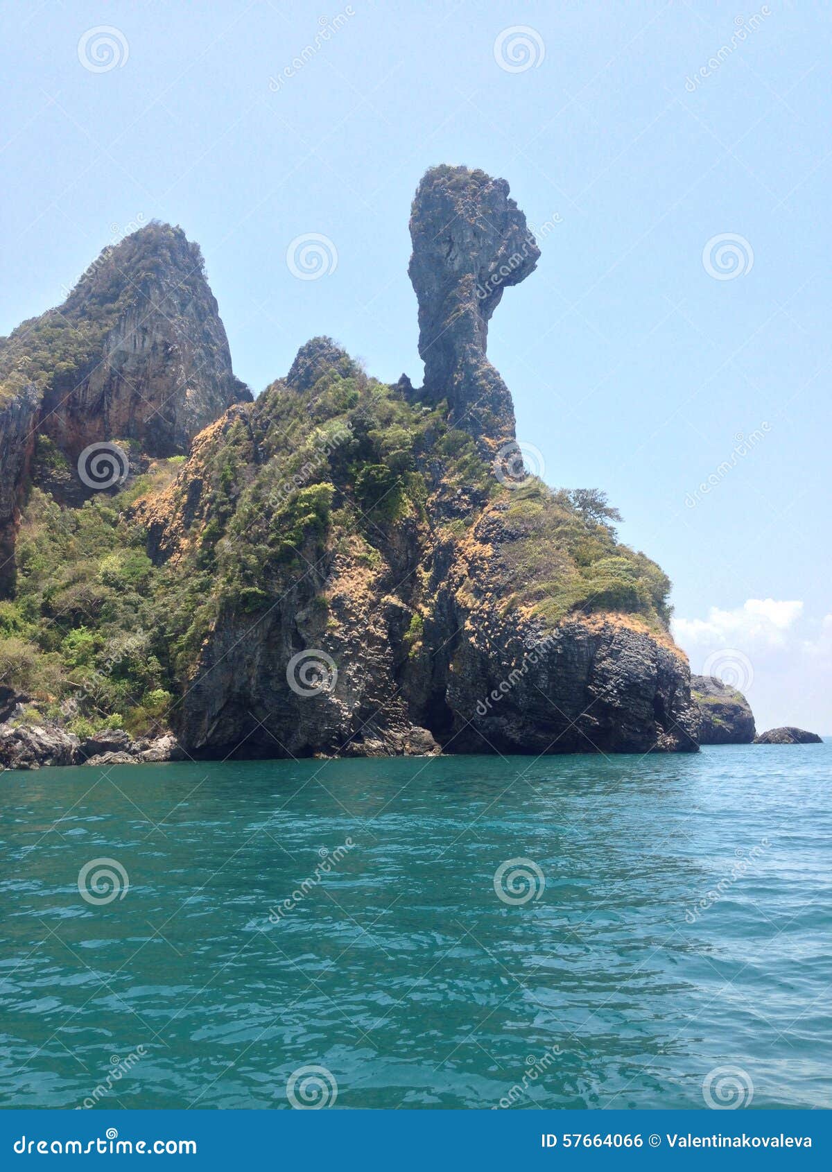 Chicken Island in Thailand stock photo. Image of destinations - 57664066