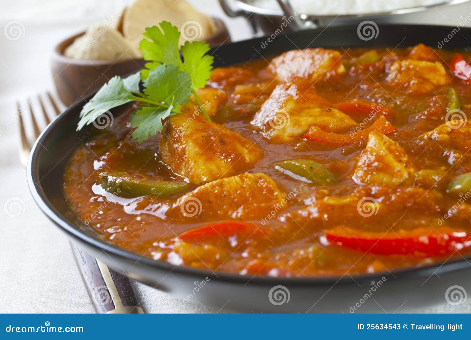Chicken Jalfrezi - Indian Or Pakistani Curry Royalty-Free Stock Image ...