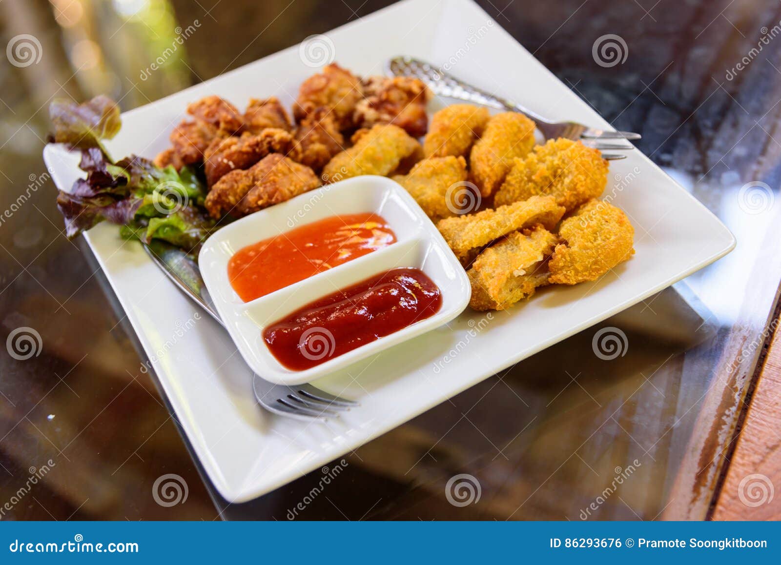 Chicken Karake Dish, Japanese Fried Chickens Royalty-Free Stock ...