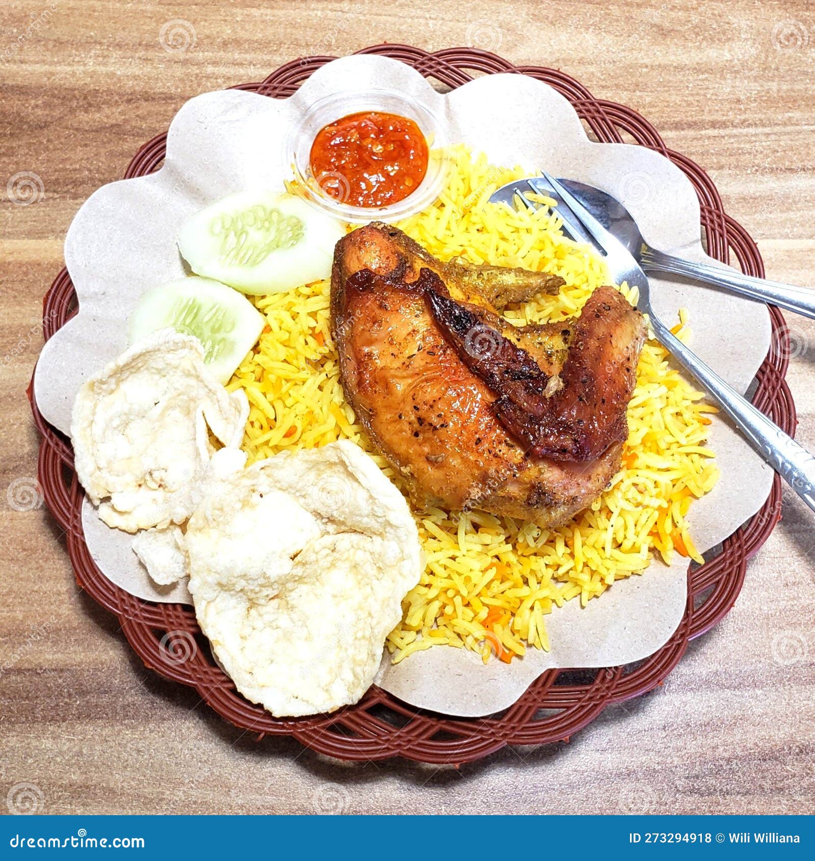 Chicken kebuli rice stock photo. Image of chicken, foodphotography ...