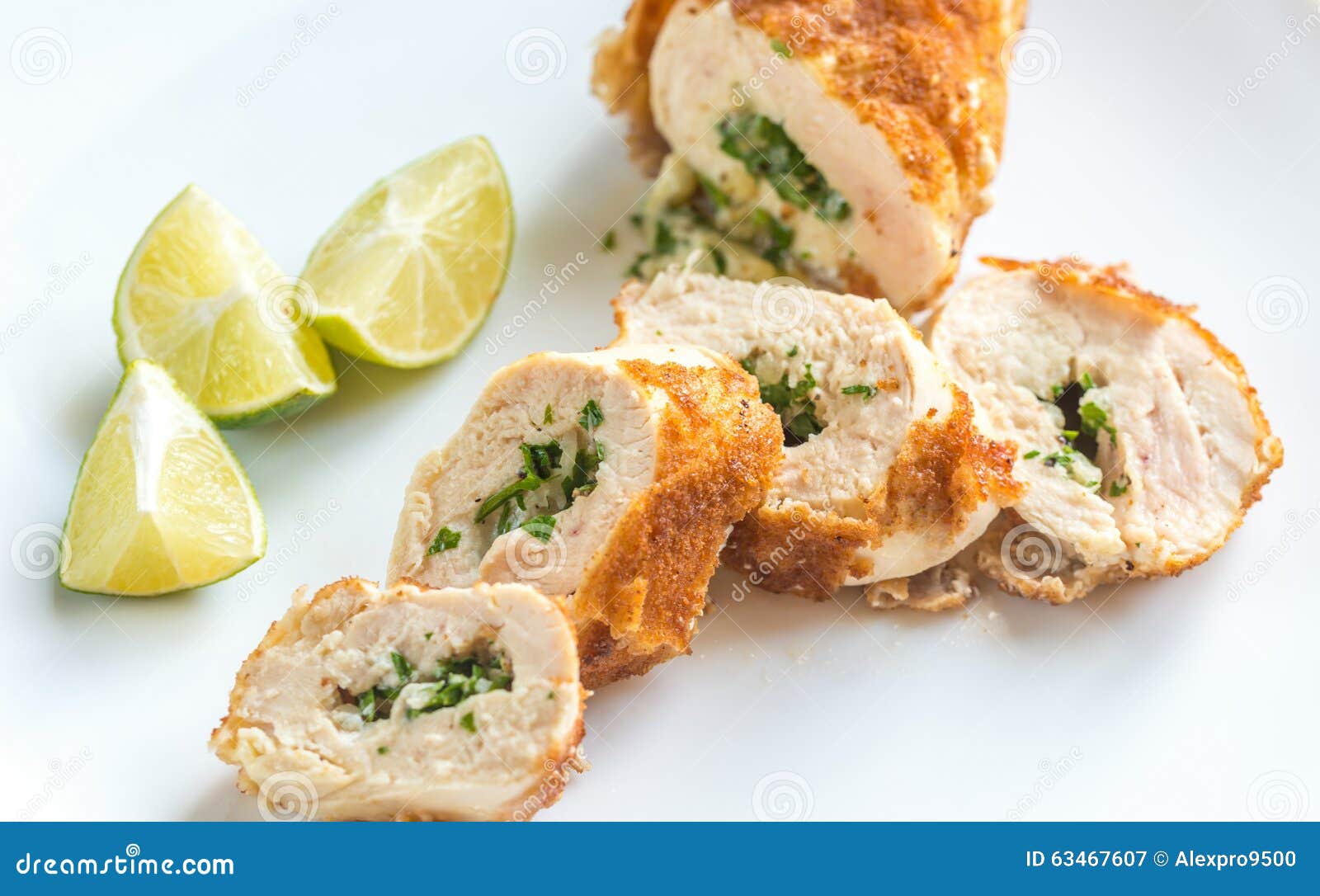 Chicken Kiev stock image. Image of lunch, meat, breast - 63467607
