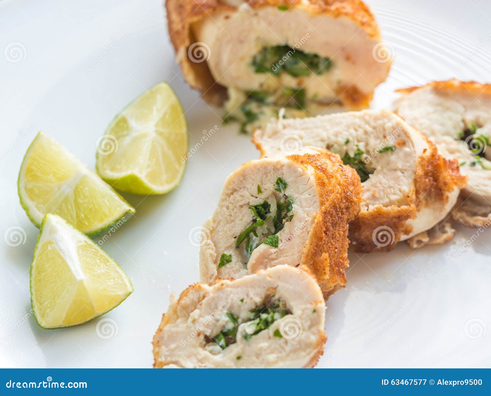 Chicken Kiev stock image. Image of cuisine, dinner, parsley - 63467577