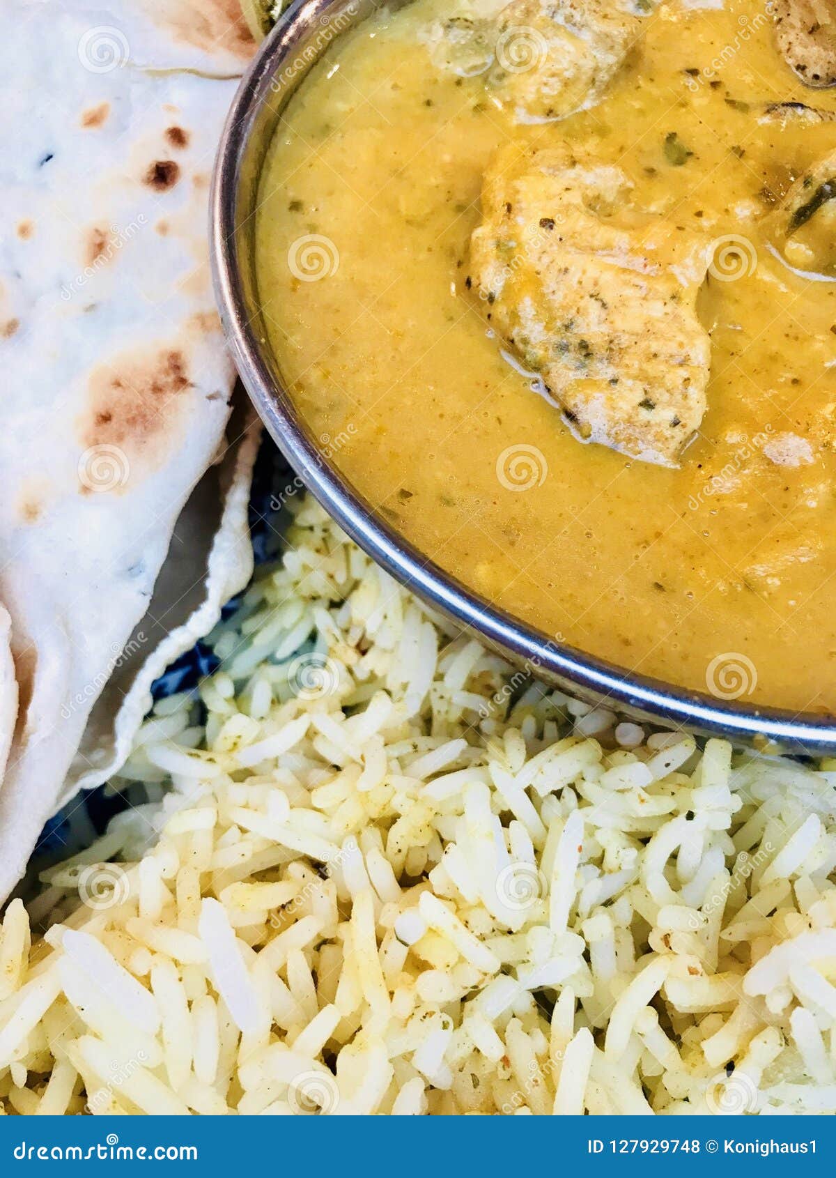 Chicken Korma stock photo. Image of dish, curry, mild - 127929748
