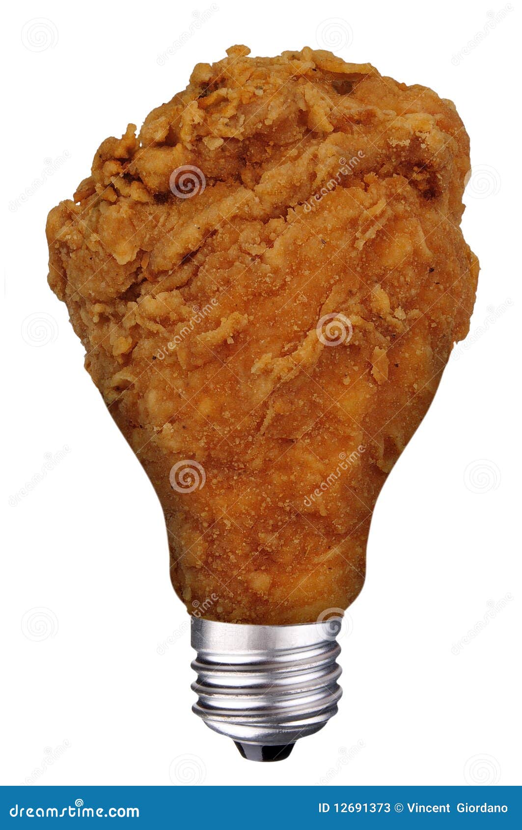 Chicken leg bulb stock image. Image of lamp, appetizing - 12691373
