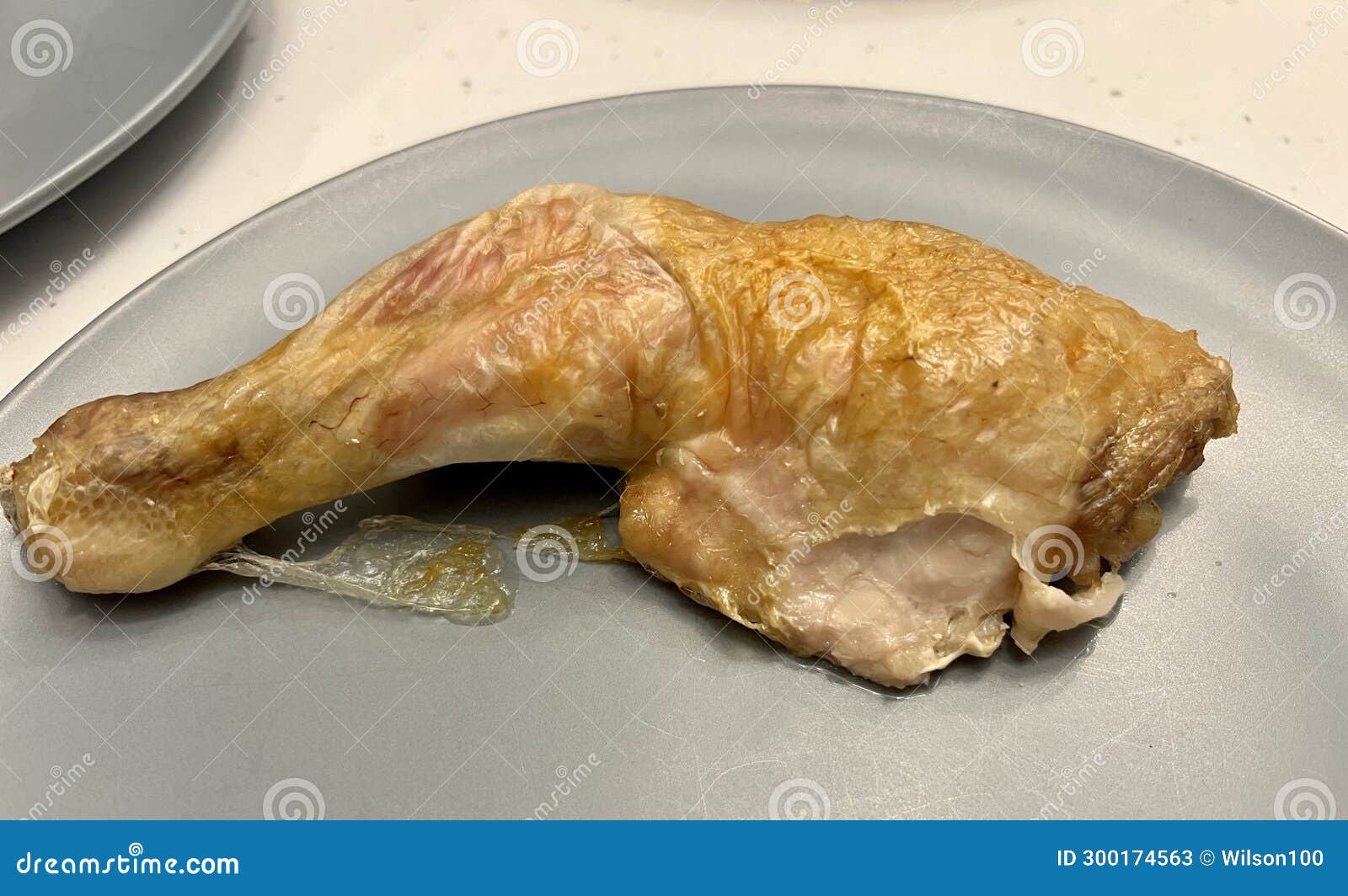 Chicken Leg stock image. Image of dinner, chopped, roasted - 300174563