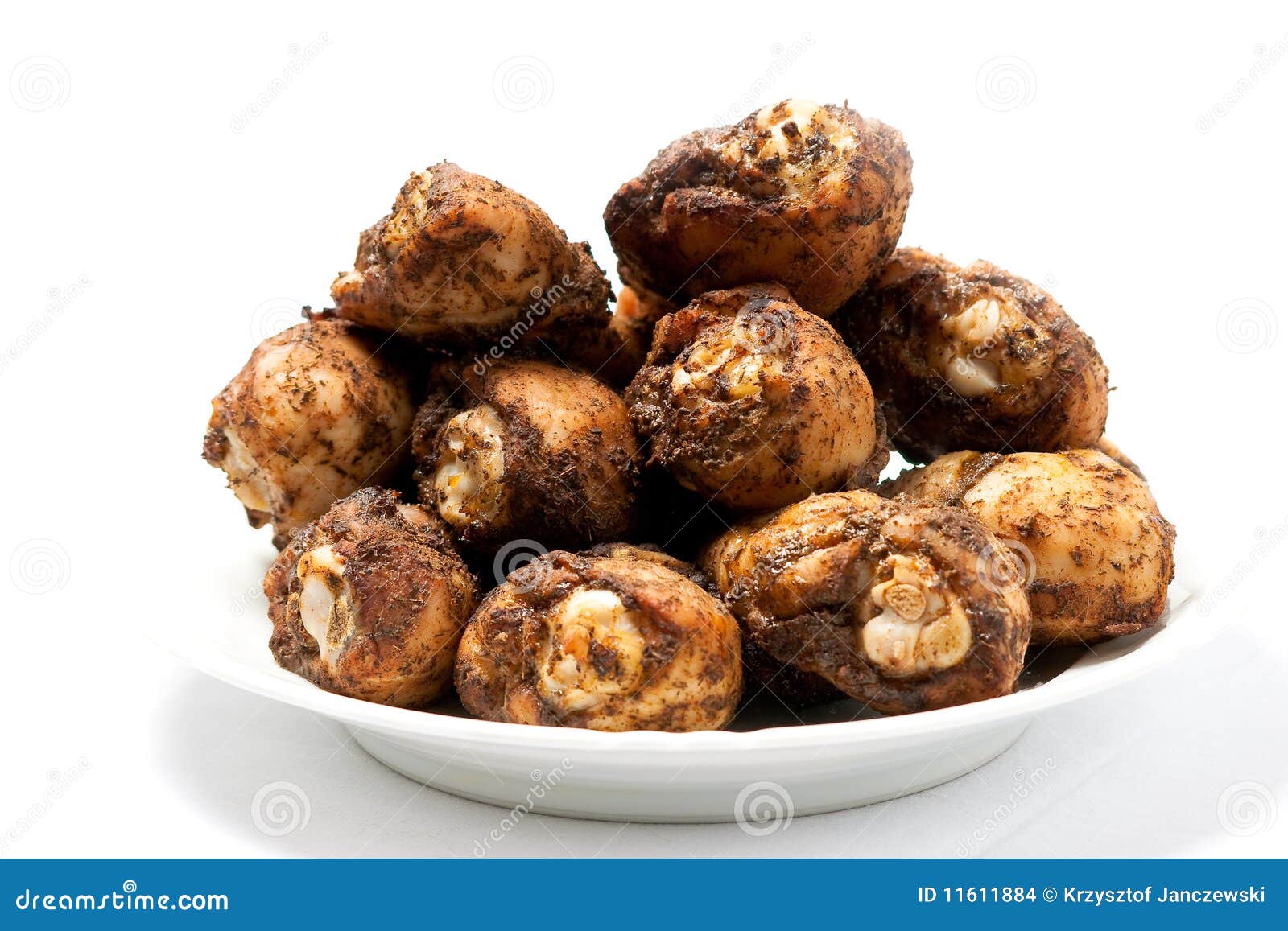 Chicken legs stock photo. Image of menu, lettuce, cuisine - 11611884