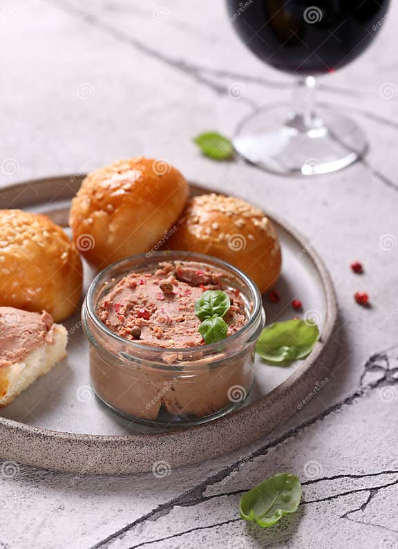 Chicken Liver Pate Appetizer Stock Image - Image of duck, pate: 281933157