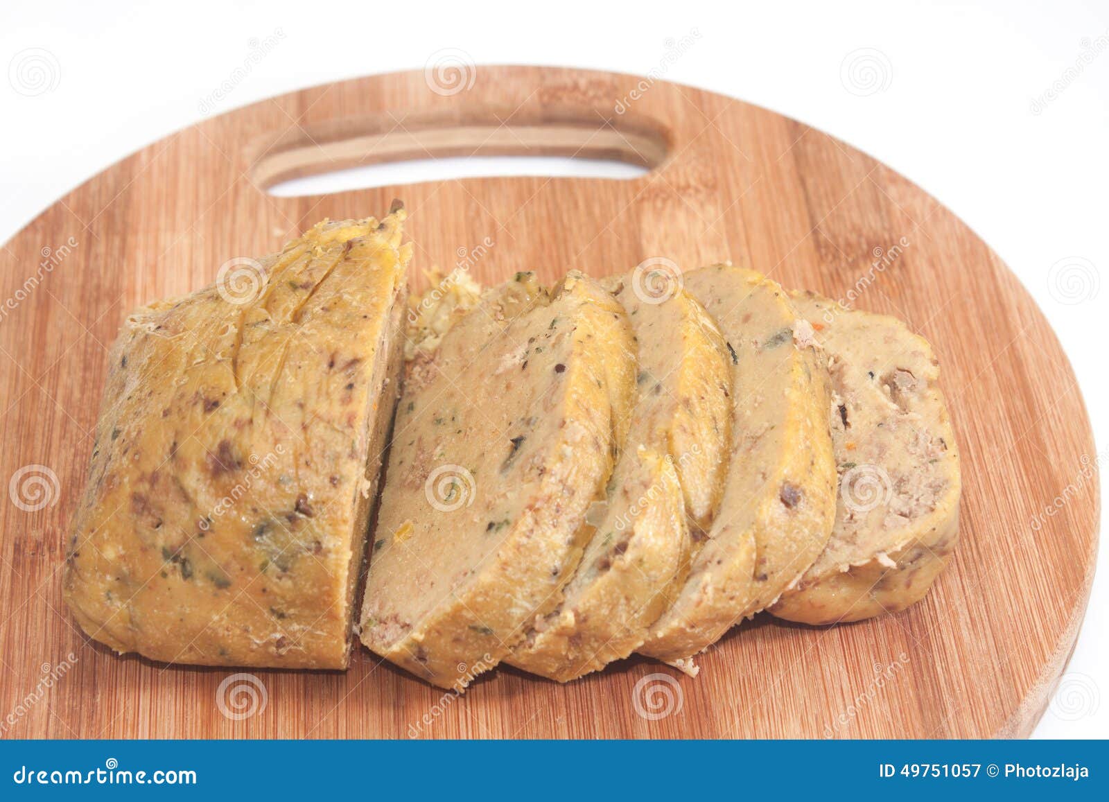 Chicken Liver Stuffing on the Plate Stock Image - Image of kitchenware ...