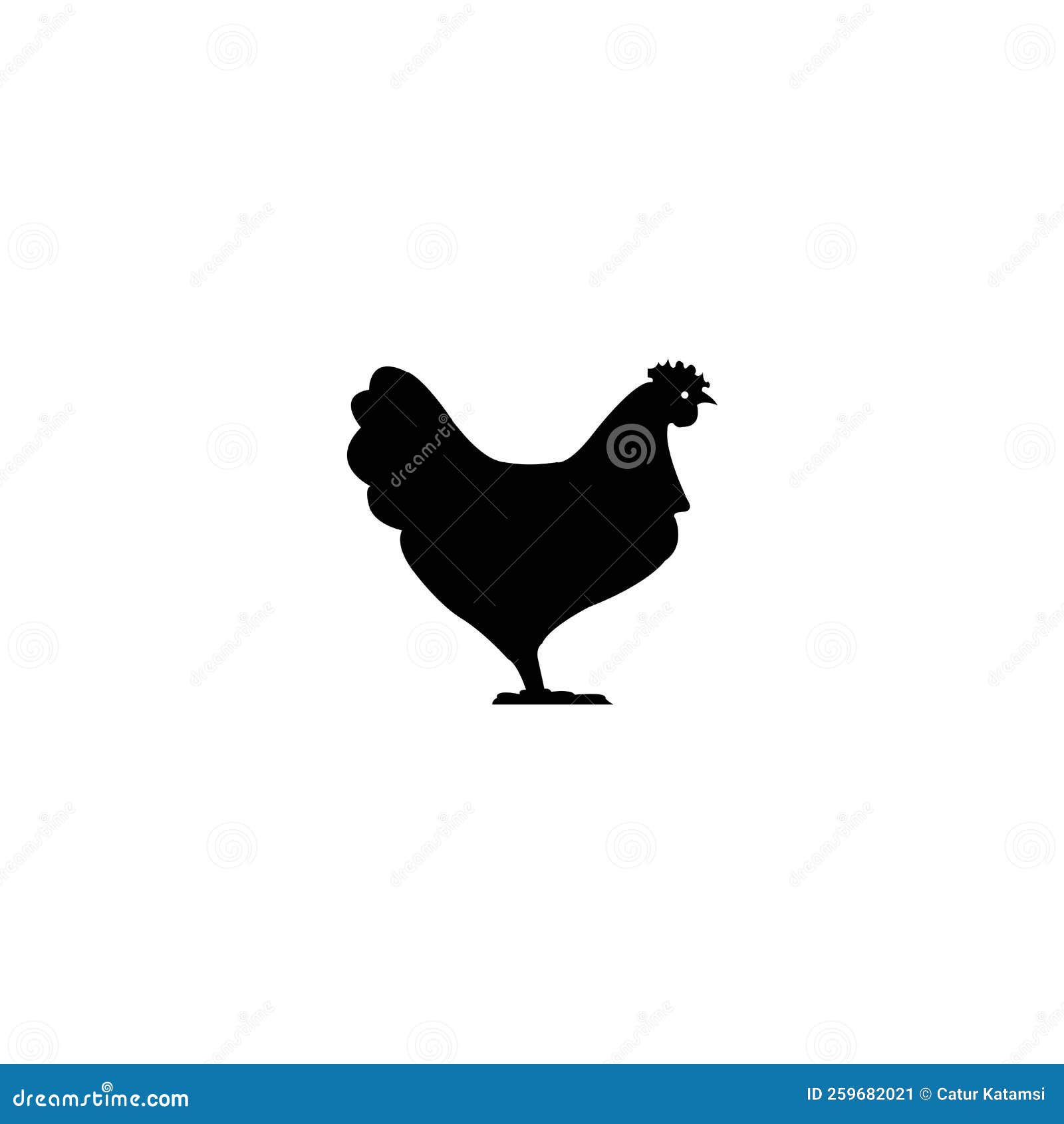 Chicken logo icon vector stock illustration. Illustration of logotype ...