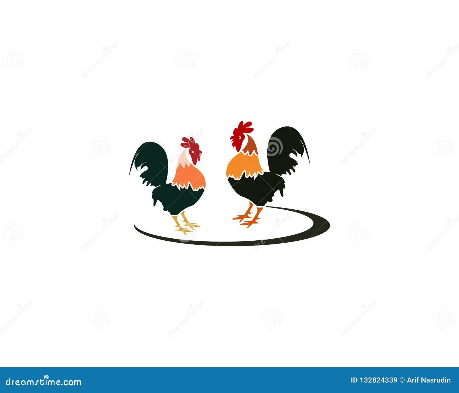 Chicken Logo Image Design Illustration Stock Illustration ...