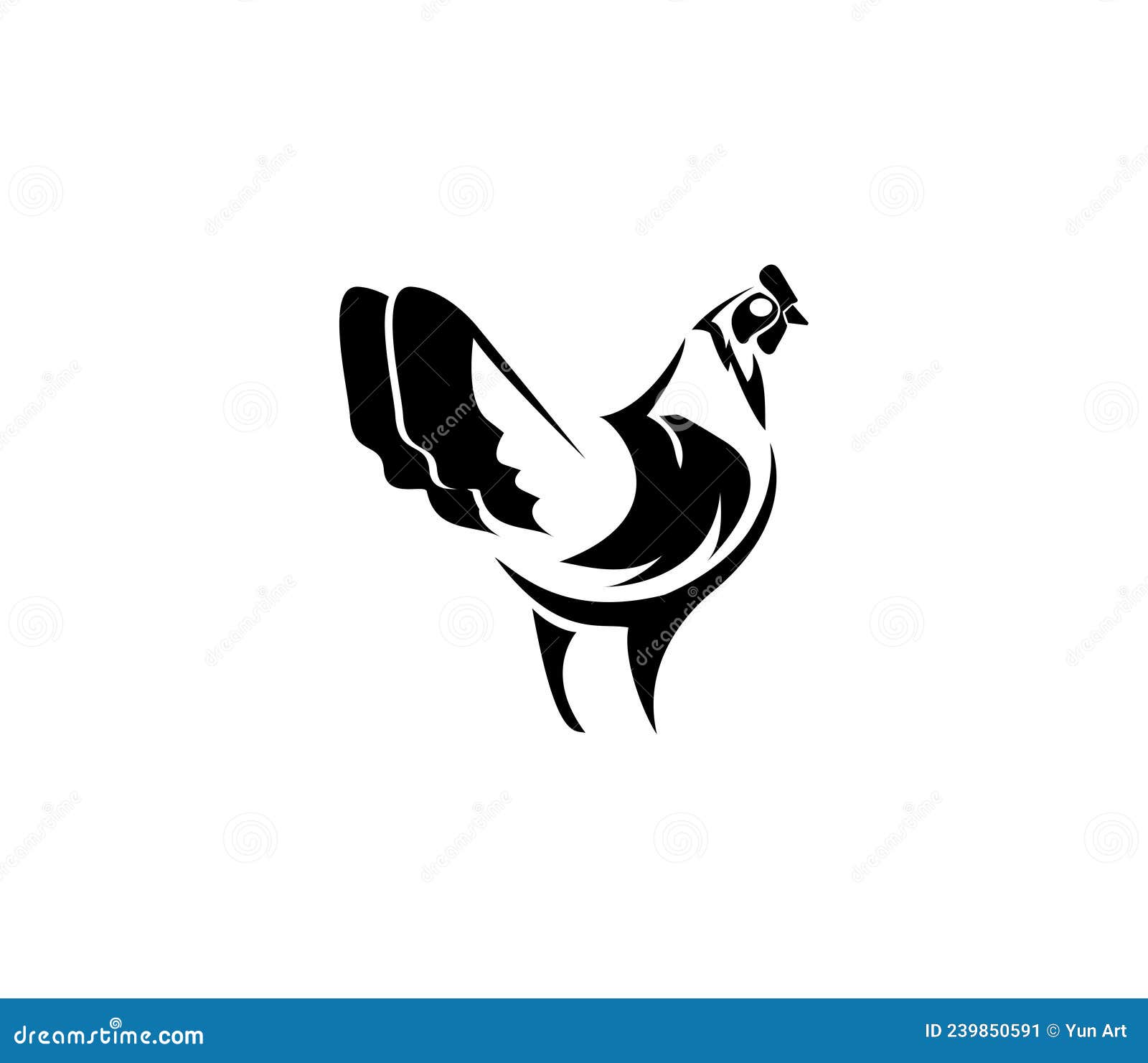 Chicken Logo Modern Creative Logo Design Stock Illustration ...