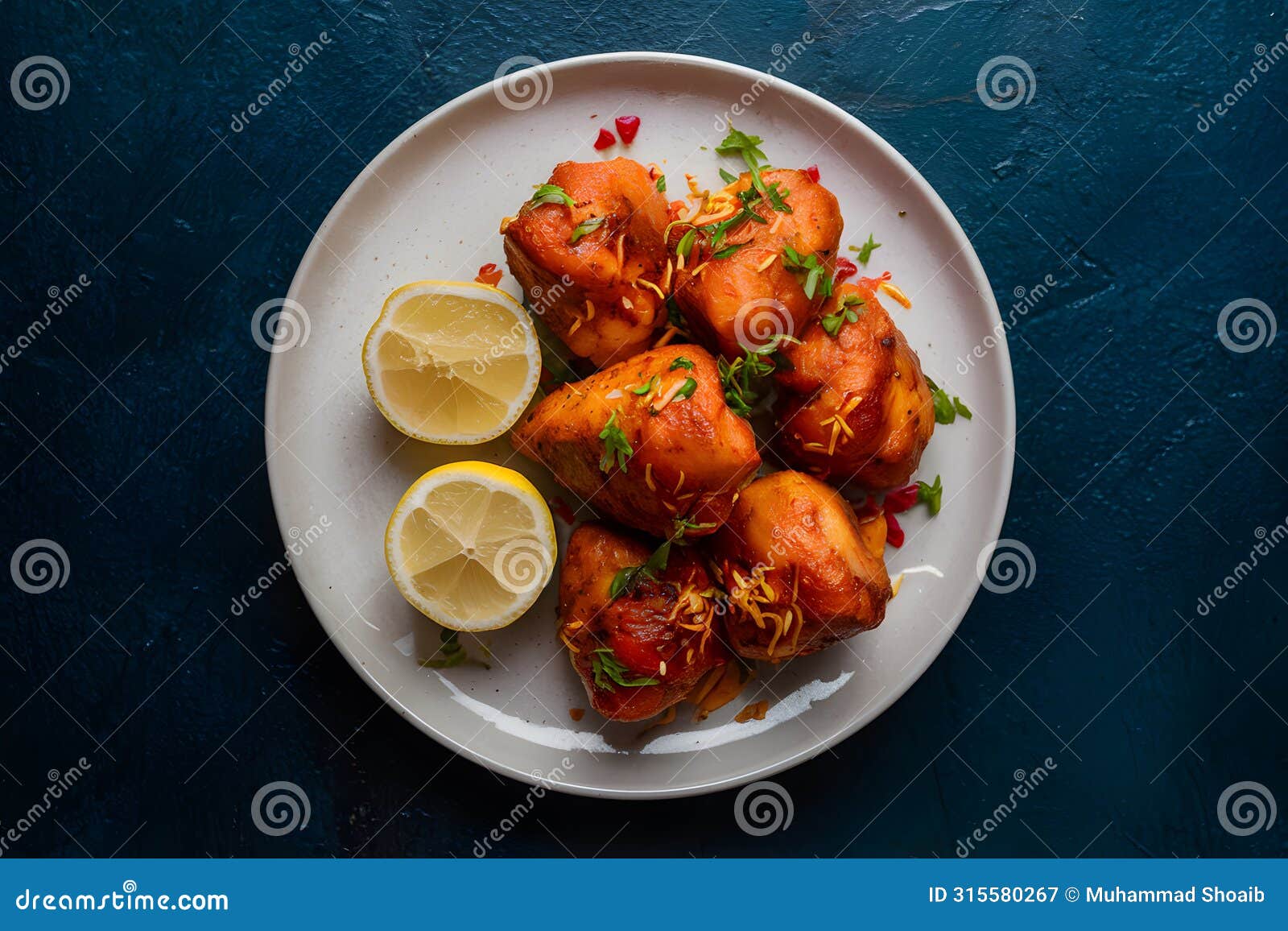 A Plate Of Malai Kofta With Naan And Rice, Served On A Fine Dining ...