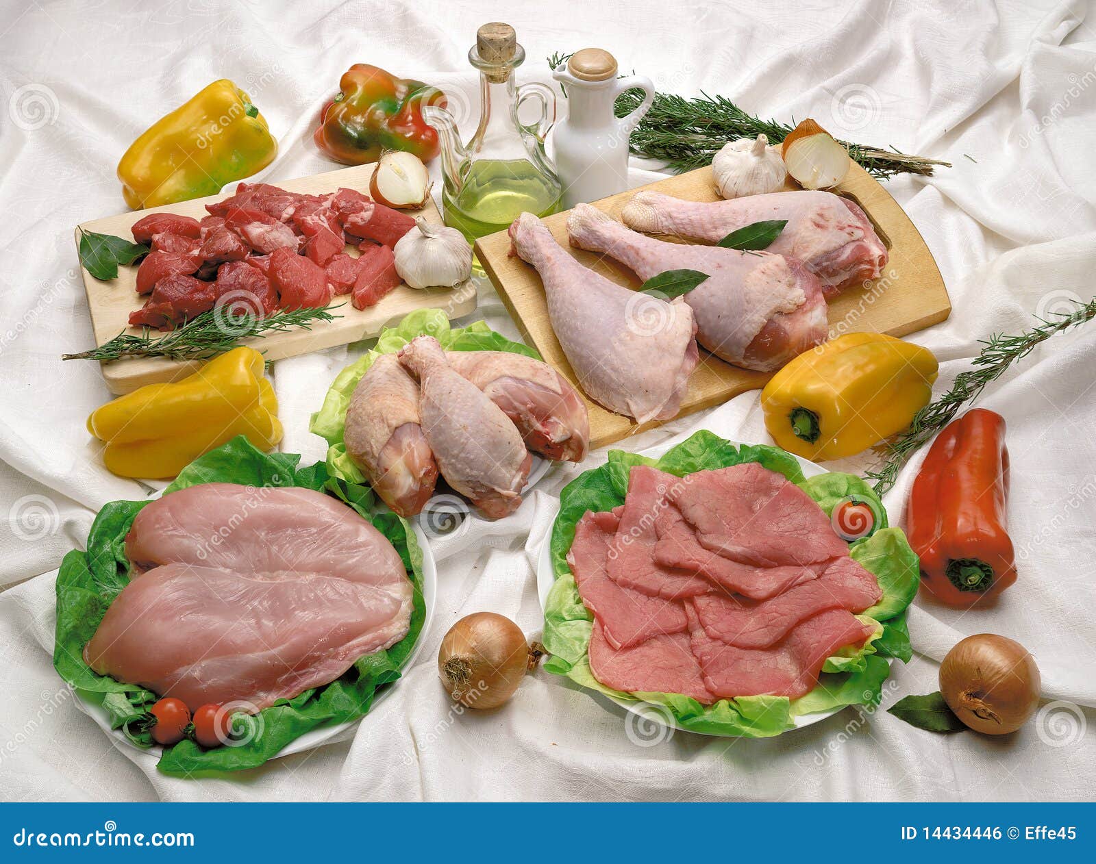 Chicken meat stock photo. Image of roasted, teaspoon - 14434446