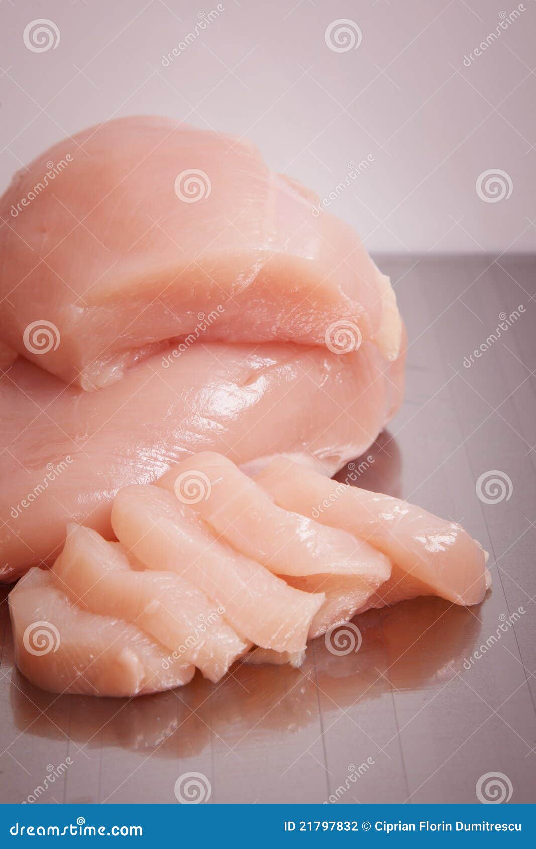 Chicken meat stock photo. Image of detail, reflective - 21797832