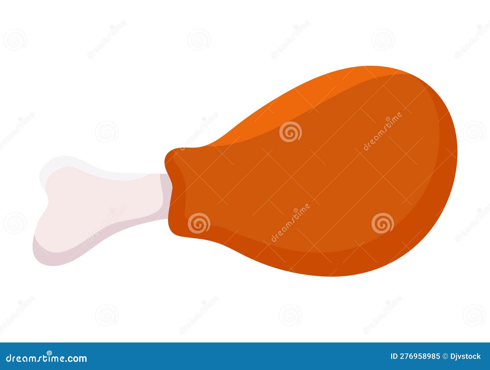 Chicken meat icon stock vector. Illustration of vector - 276958985