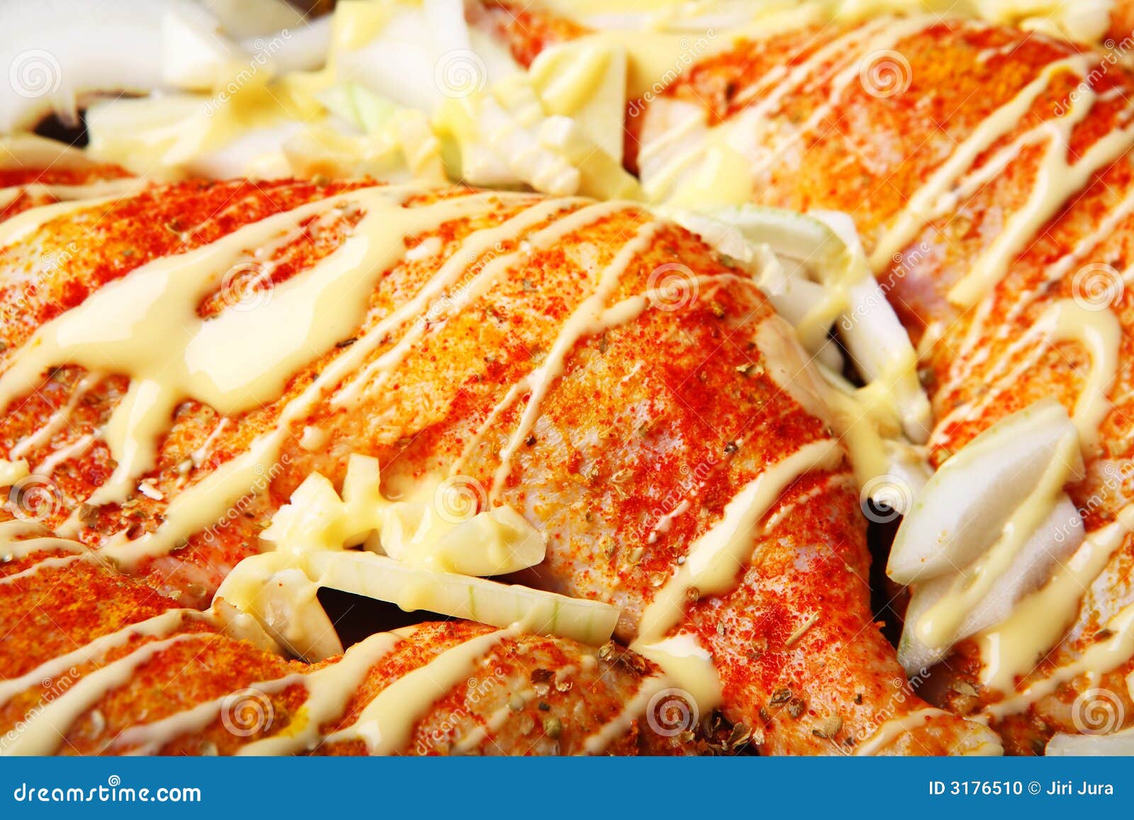 Chicken meat leg stock photo. Image of good, lunch, diet - 3176510