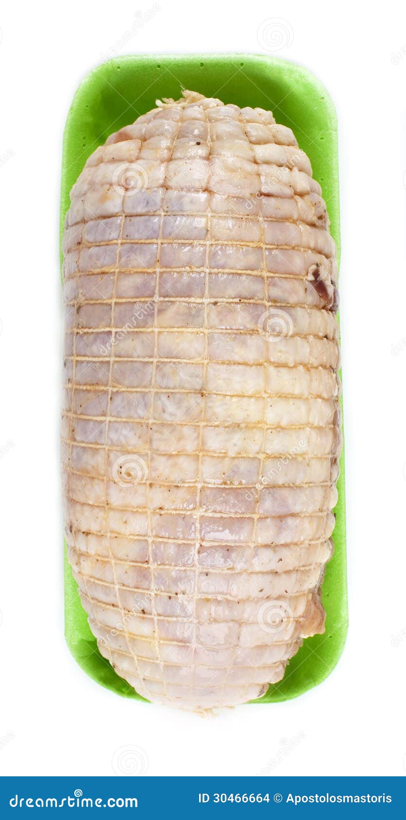 Chicken meat roll stock photo. Image of retail, butcher - 30466664