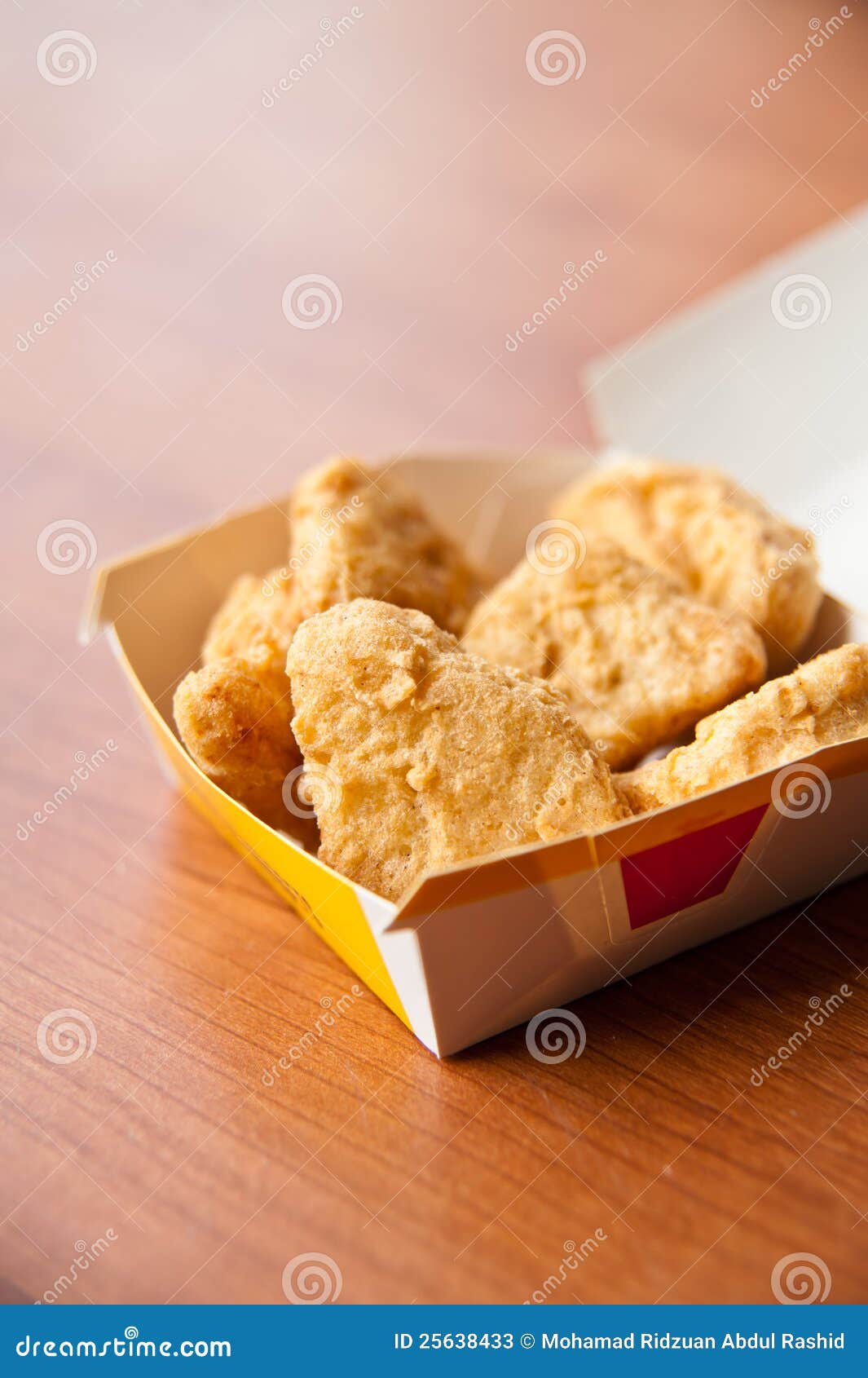 Chicken Nugget in Box stock image. Image of industries - 25638433