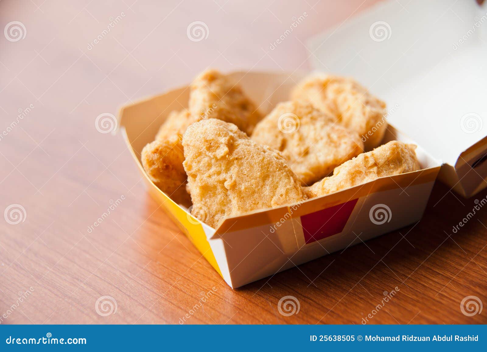 Chicken Nugget in Box stock image. Image of still, business - 25638505