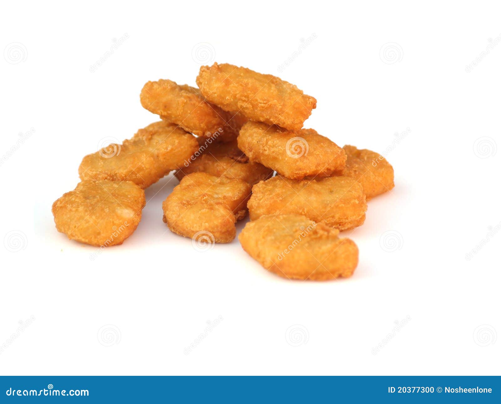 Chicken Nuggets stock photo. Image of nugets, lunch, poultry - 20377300