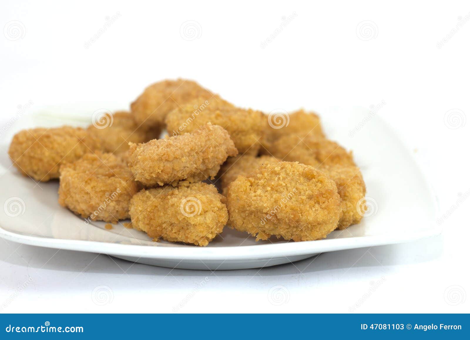 Chicken nuggets stock image. Image of appetizing, nibbles - 47081103