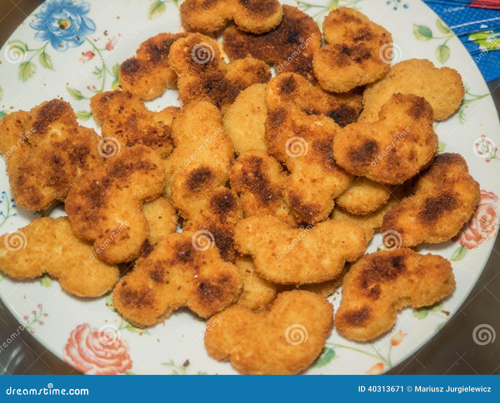 Chicken nuggets stock image. Image of group, lunch, crunchy - 40313671
