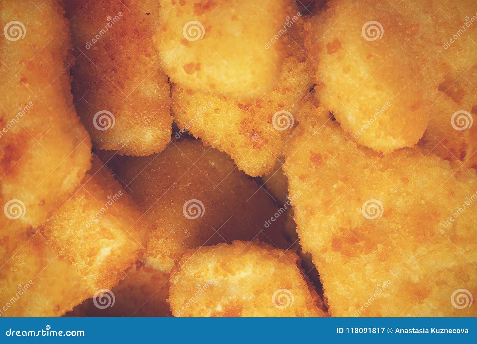 Chicken nuggets stock image. Image of food, closeup - 118091817