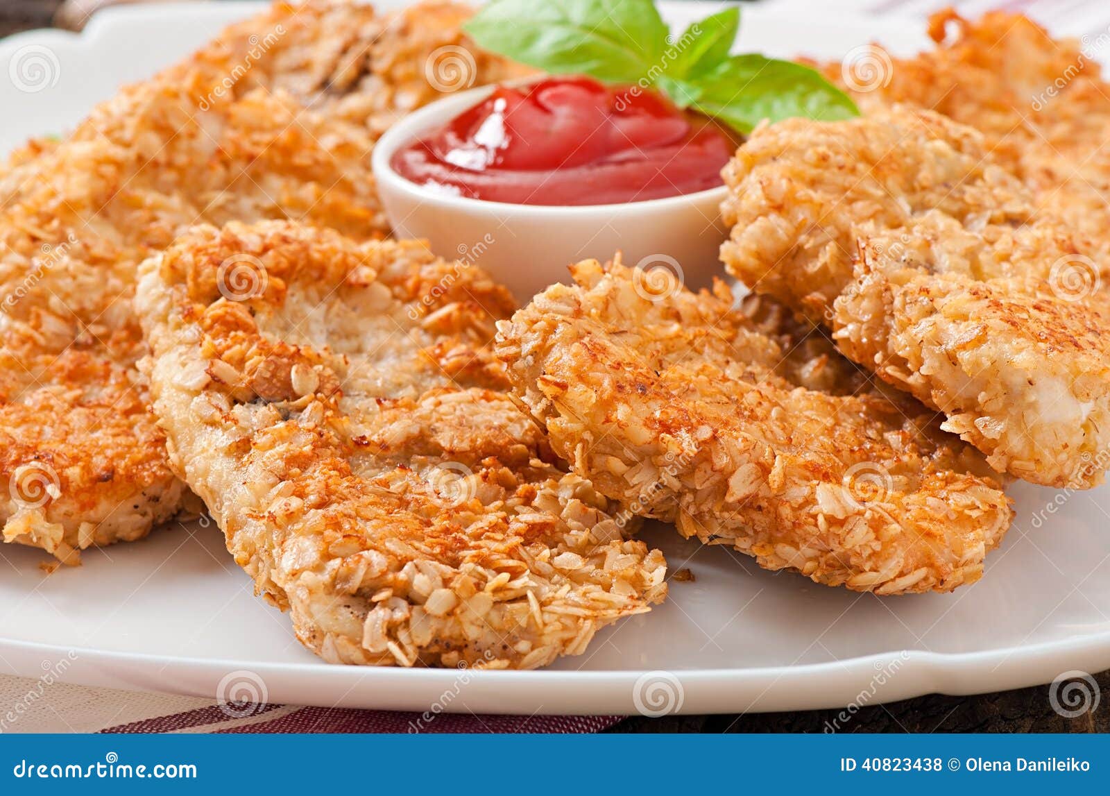 Chicken Nuggets stock photo. Image of meat, corn, dinner - 40823438