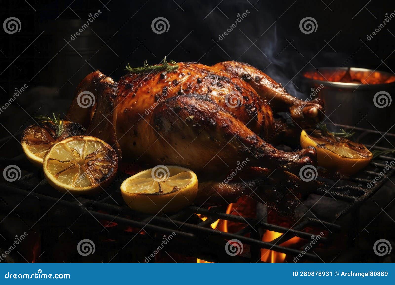 Chicken Out of the Oven. Generative AI Stock Image - Image of modern ...