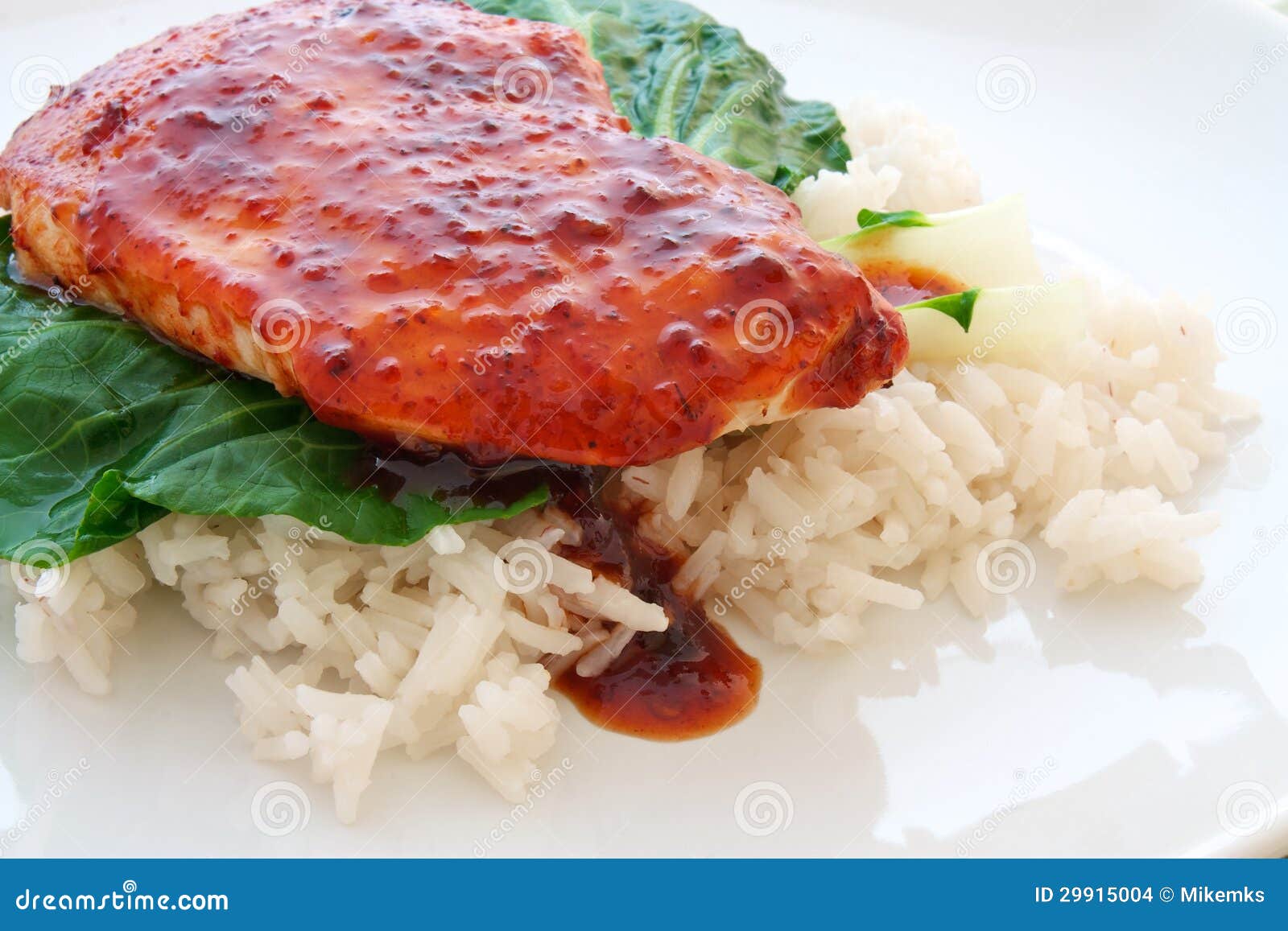 Pak Choi Chicken stock photo. Image of plate, asia, choi - 29915004
