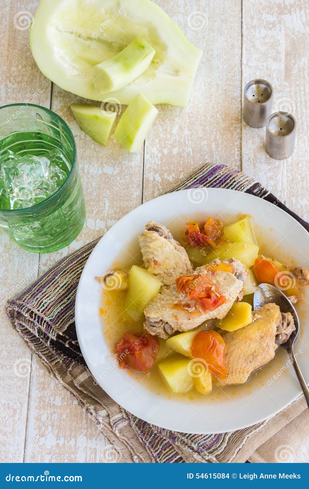 Chicken Papaya stock photo. Image of place, daylight - 54615084