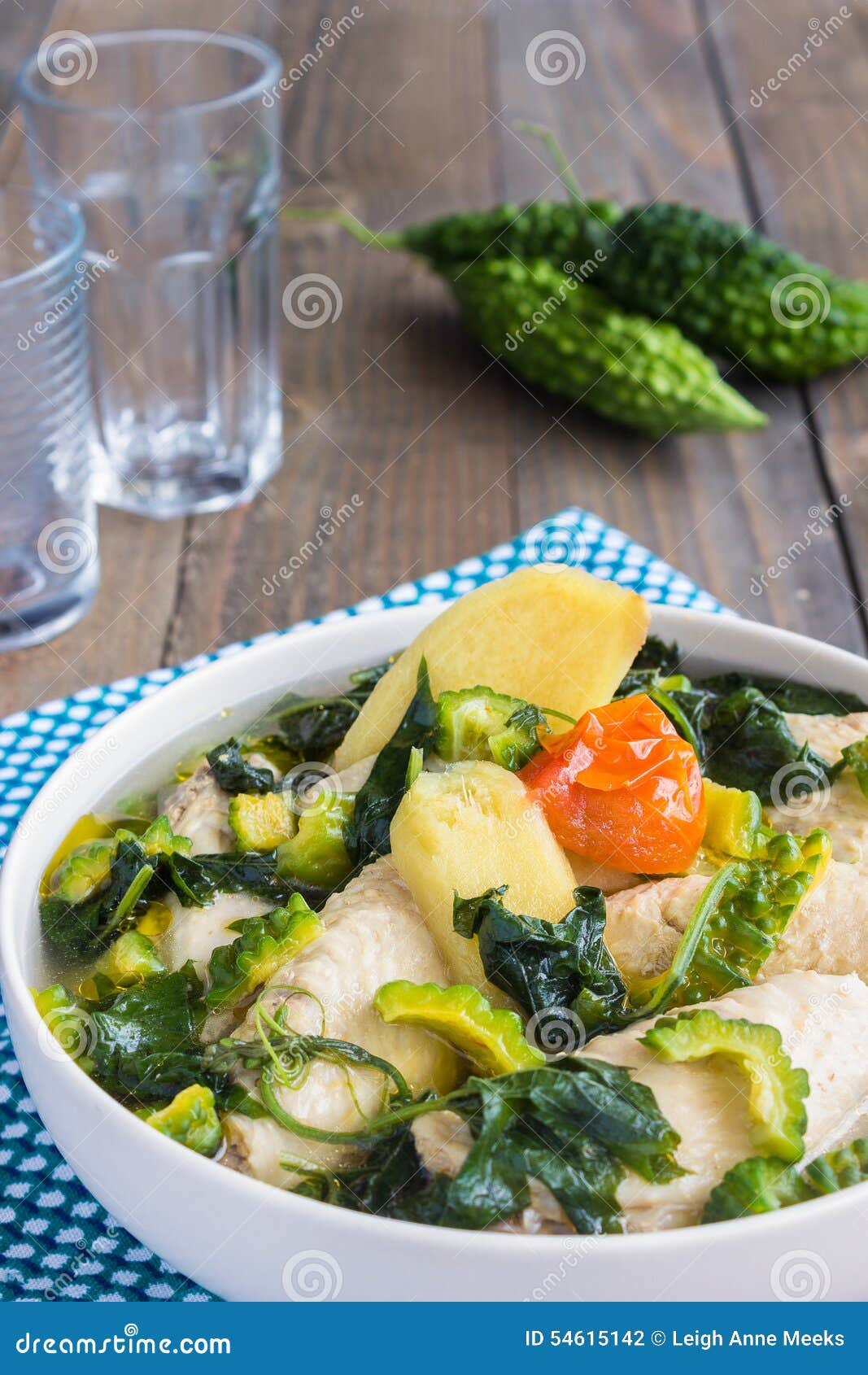 Chicken Perilla stock photo. Image of hawaii, green, place - 54615142