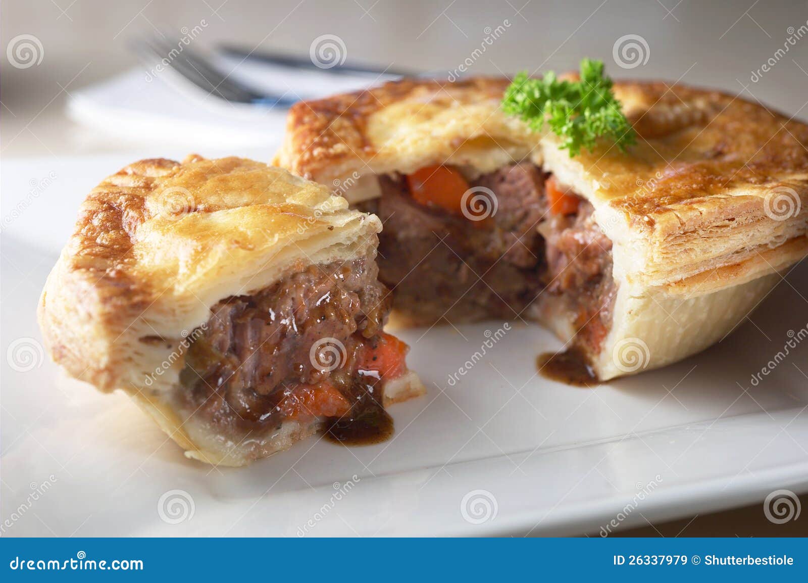 Chicken pie stock image. Image of gravy, appetizer, lunch - 26337979
