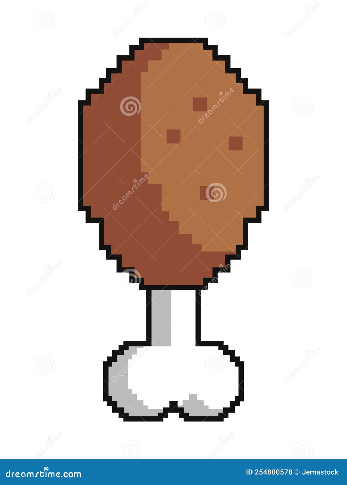 Chicken Pixel Art. 8 Bit Hen. Pixelated Farm Bird Cartoon Vector ...