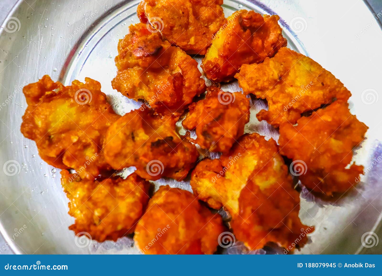 Chicken Pokora, Tasty Tiffin Food, Snacks Stock Image - Image of food ...