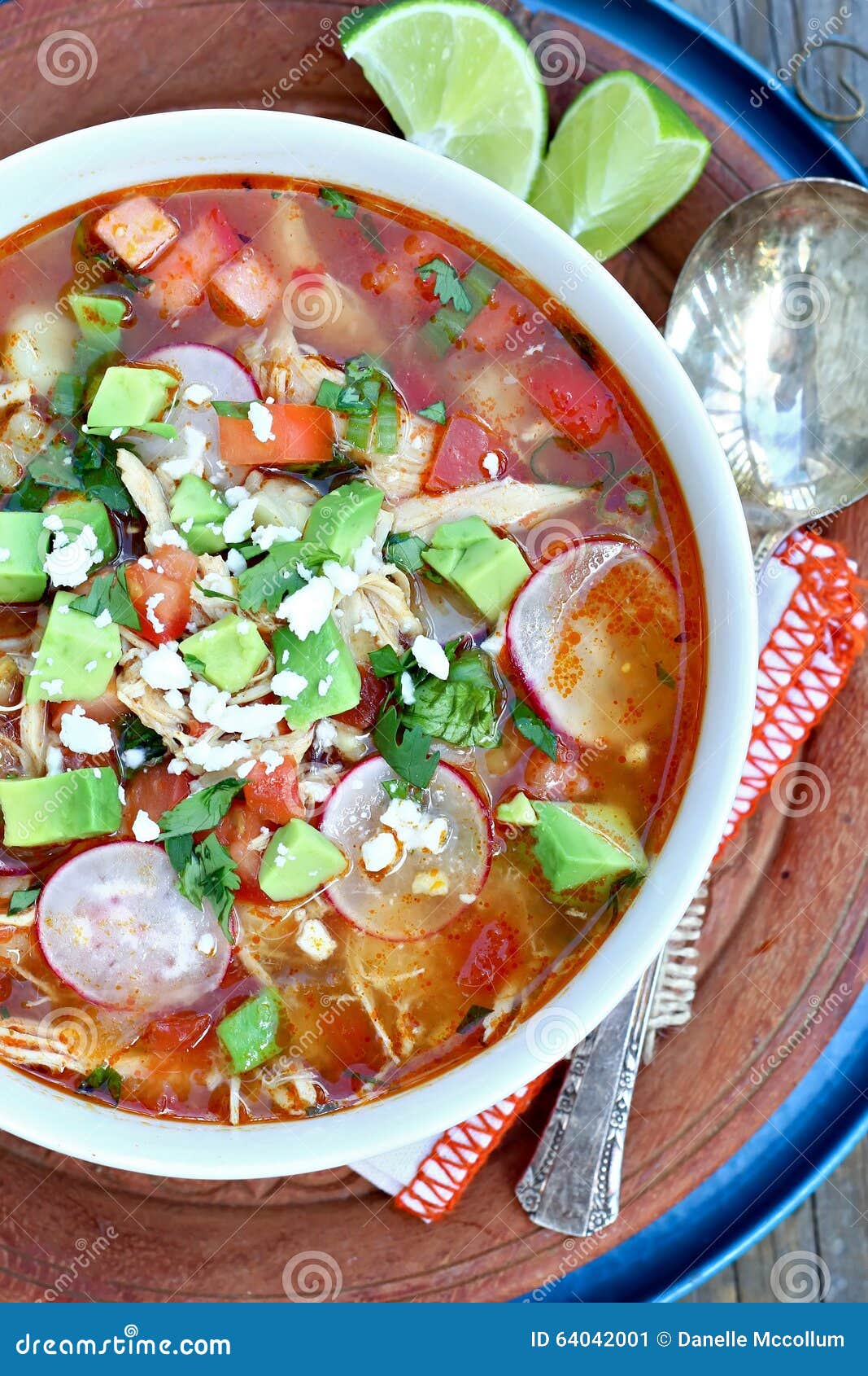 Chicken Posole stock image. Image of healthy, diet, stew - 64042001