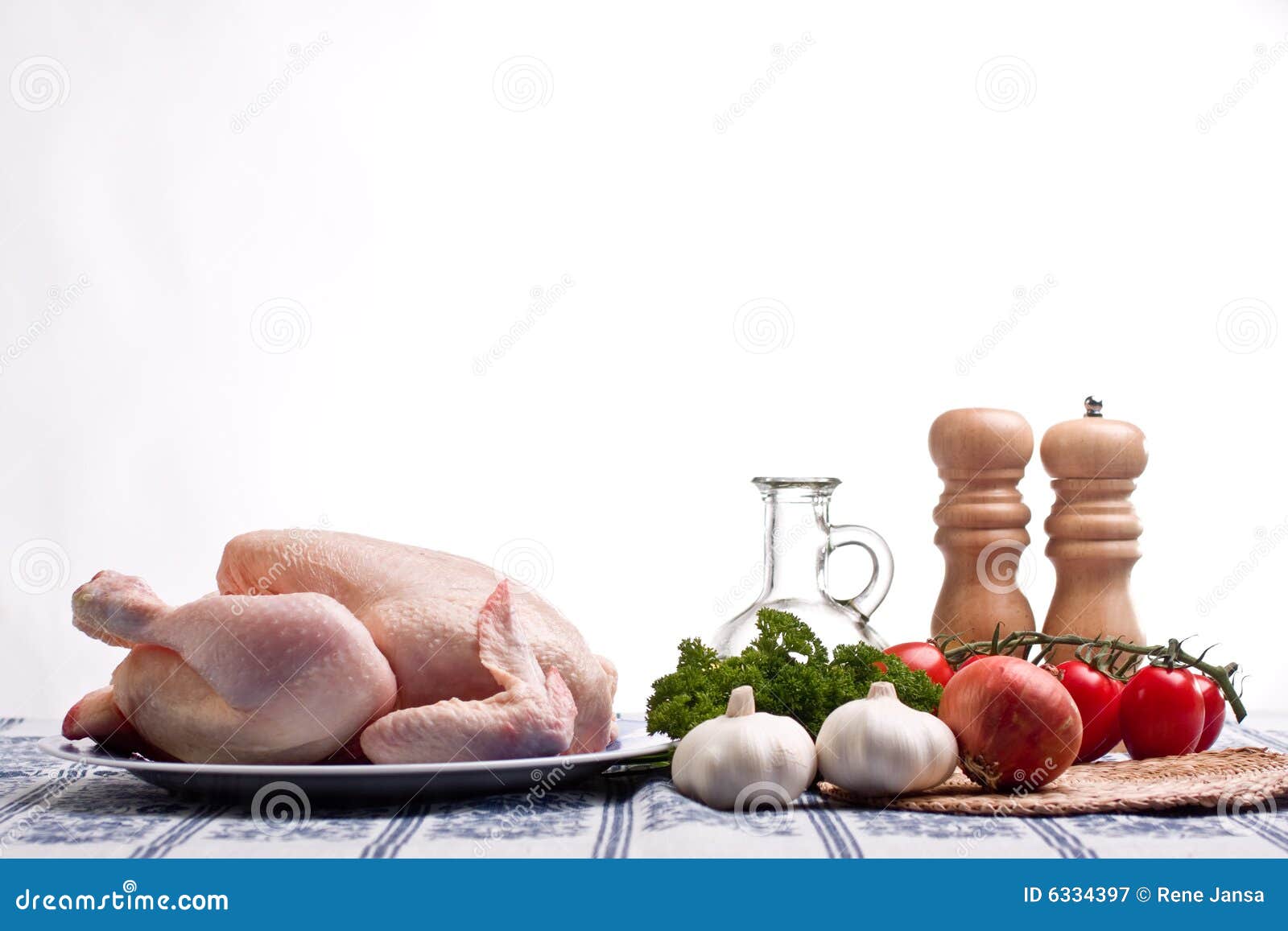 Chicken Preparation stock image. Image of tomato, arrangement - 6334397