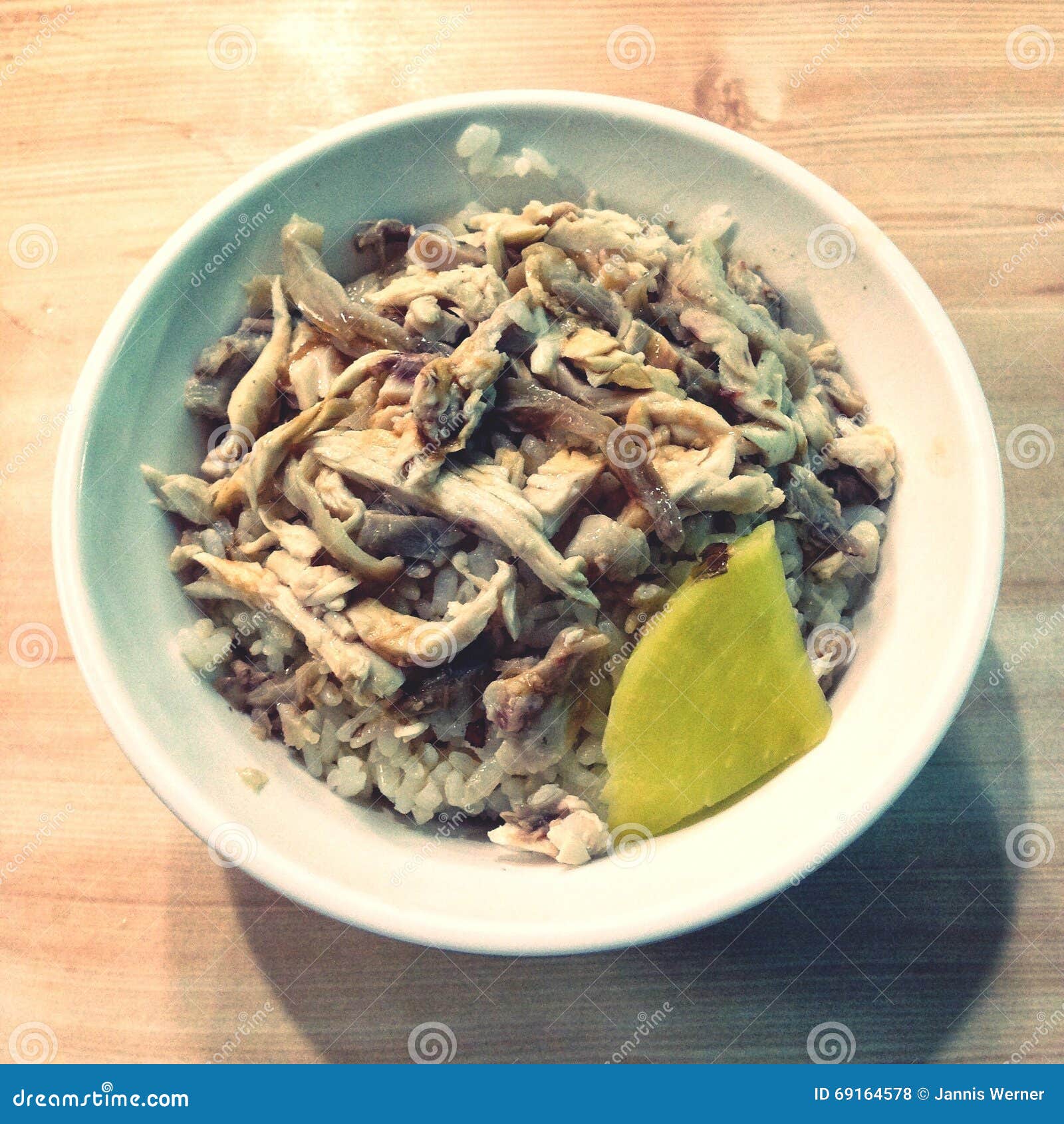 Chicken Rice. stock photo. Image of traditional, taiwan - 69164578