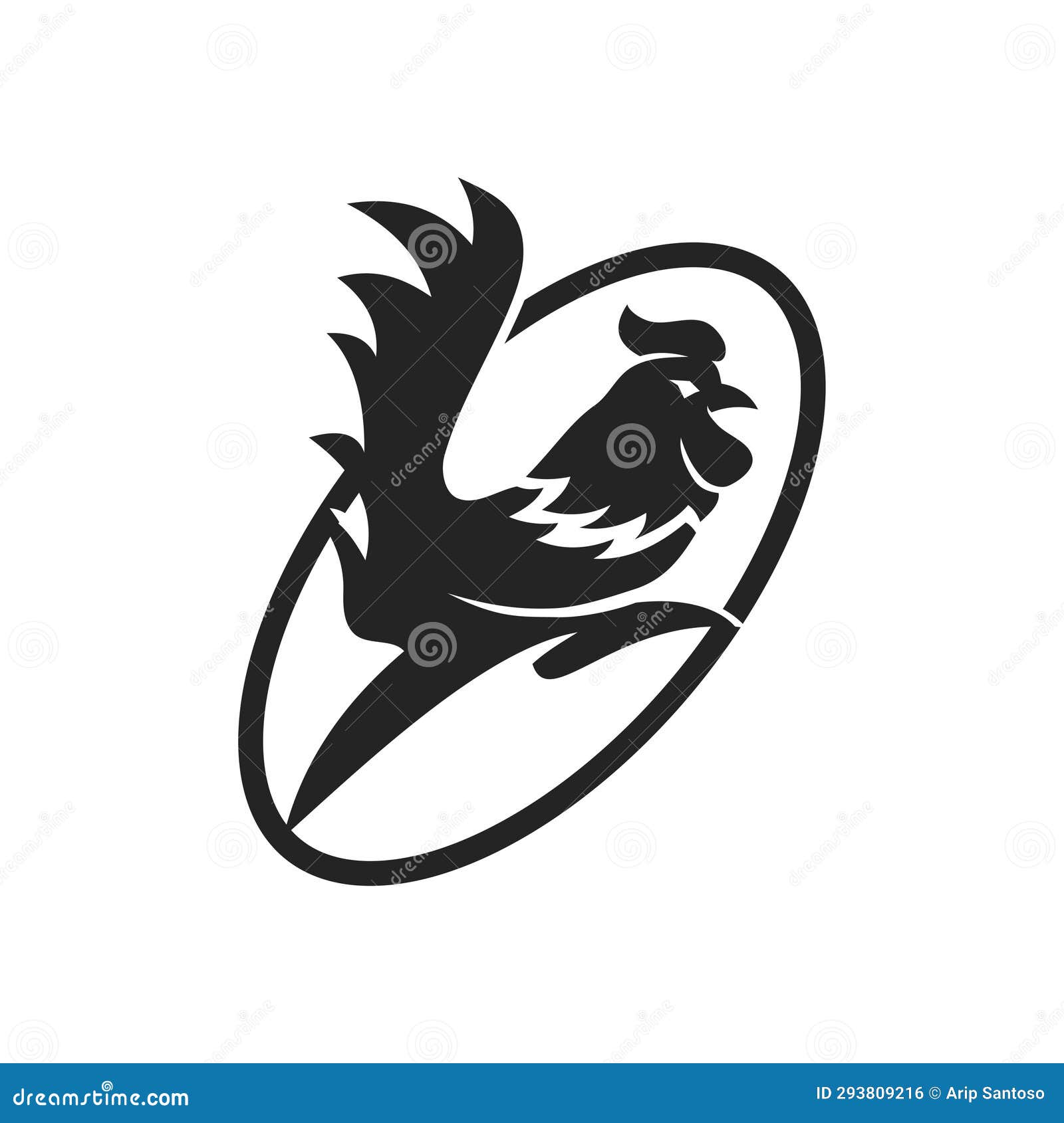 Chicken Roaster Turns Chickens In The Oven Spit Vector Illustration ...