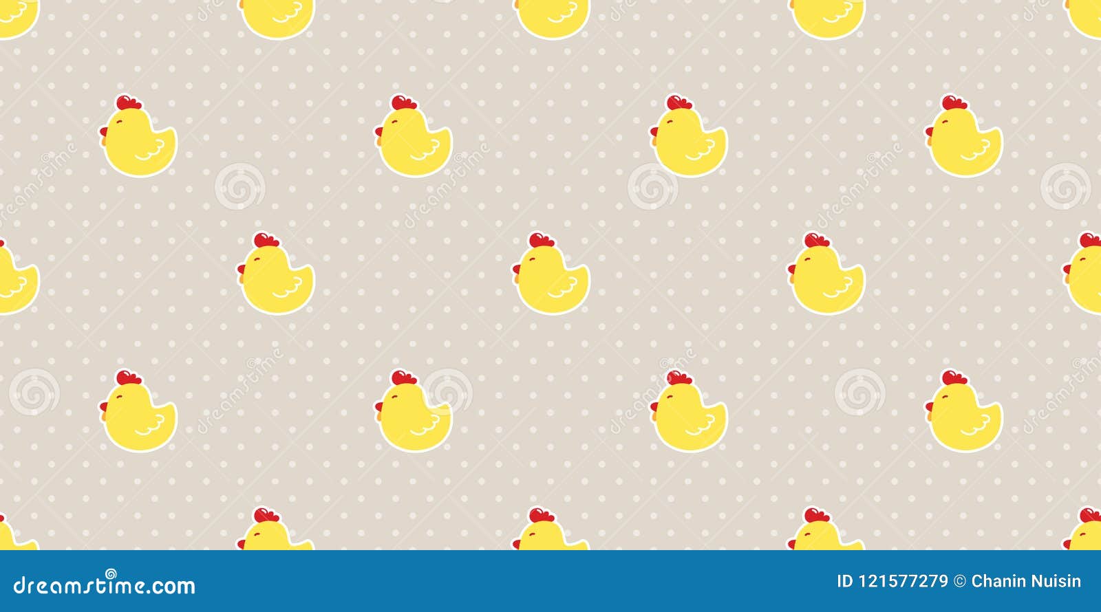 Chicken Seamless Easter Egg Vector Pattern Isolated Wallpaper Tile ...