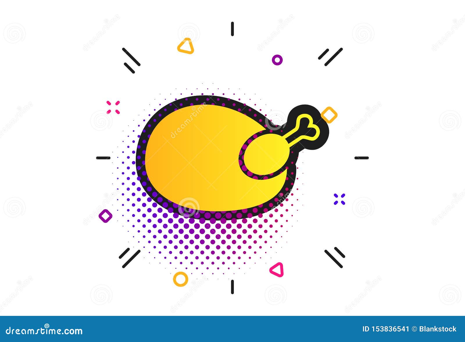 Chicken Sign Icon. Hen Bird Meat Symbol. Vector Stock Vector ...