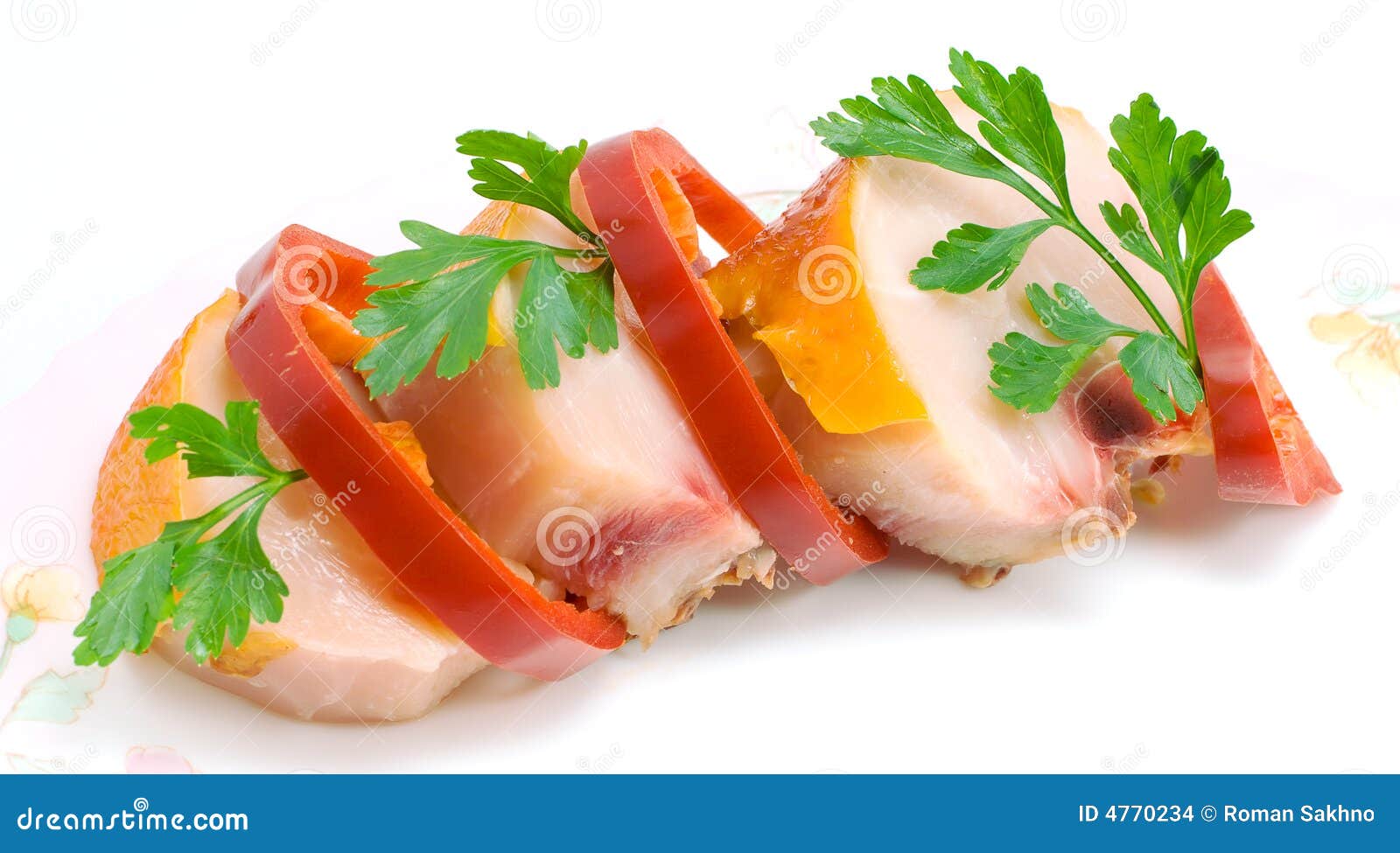 Chicken slices stock photo. Image of cooking, gourmet - 4770234