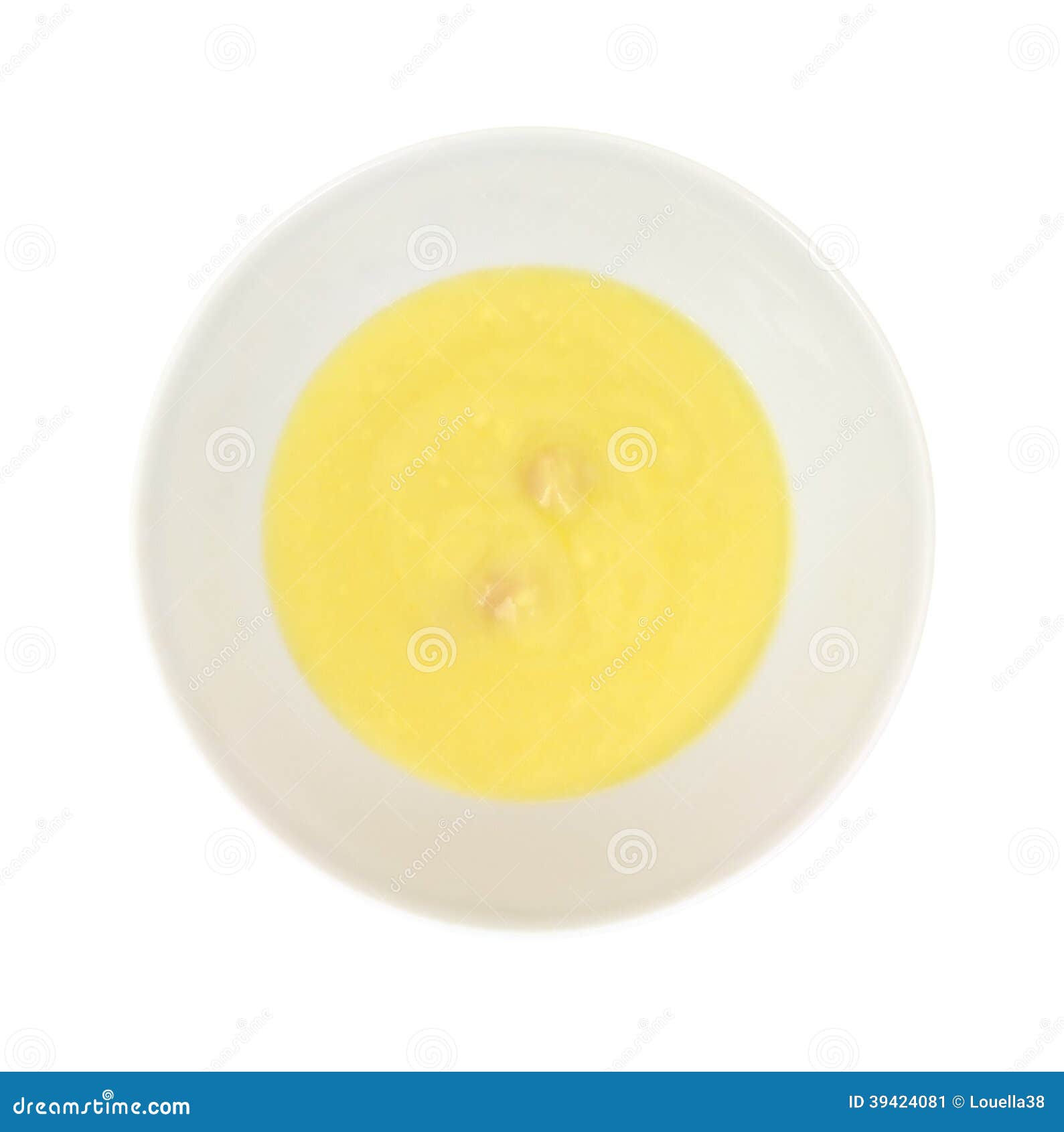 Chicken Soup in Small Bowl Top View Stock Image - Image of tasty ...